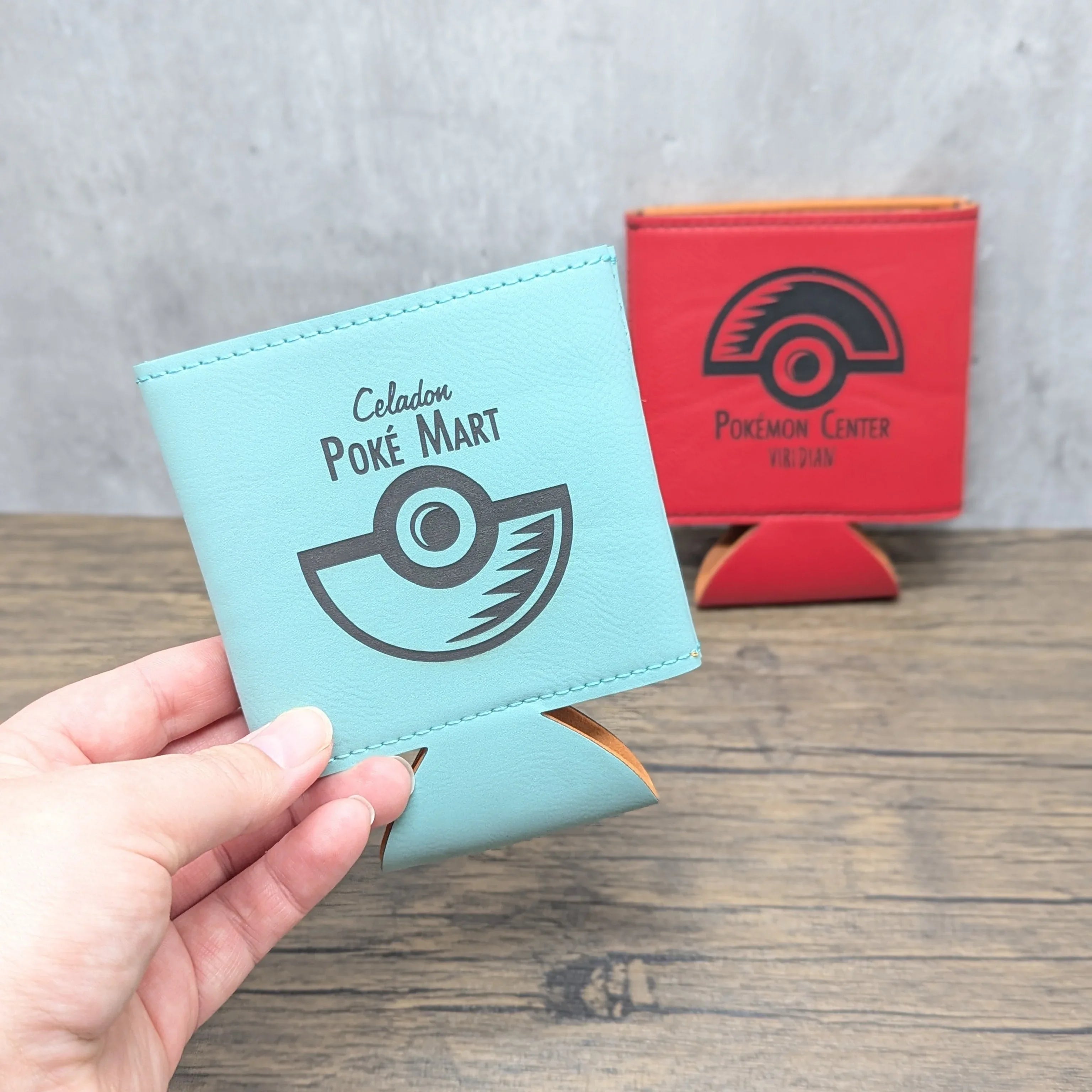 Pokémon Center & Poké Mart - Pokémon | Nerdy Drink Cozies (set of 2 ...